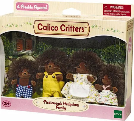 Calico Critters Hedgehog Family (Bilingual Packaging) – Learning ...